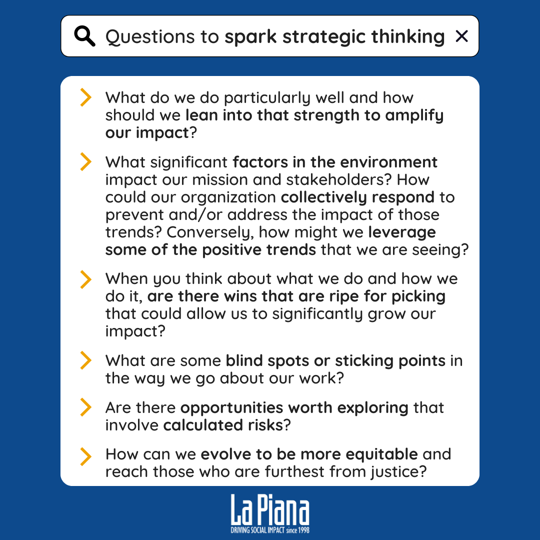 Strategic Staff: A Nonprofit Essential - La Piana