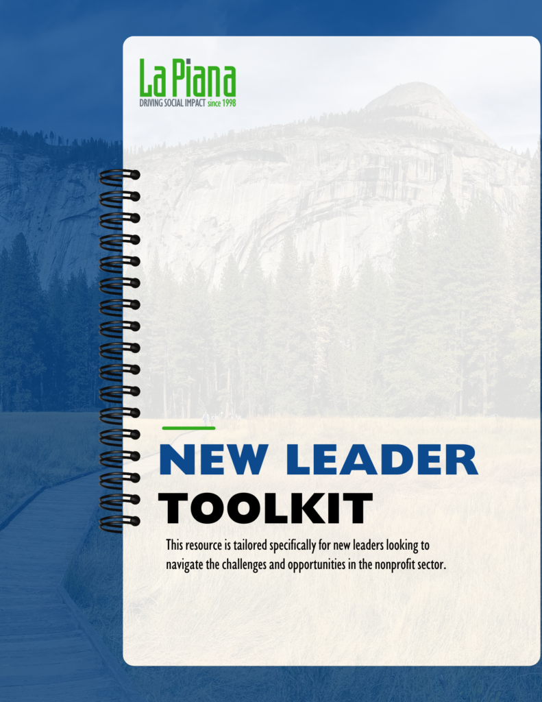 New Leader Toolkit La Piana